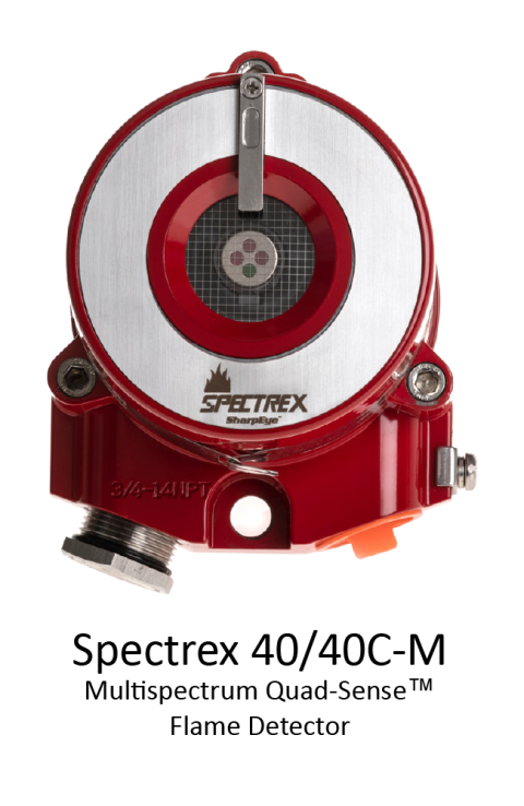 MODEL 40/40C-M Multispectrum Quad-Sense Flame Detector | GDS Corp